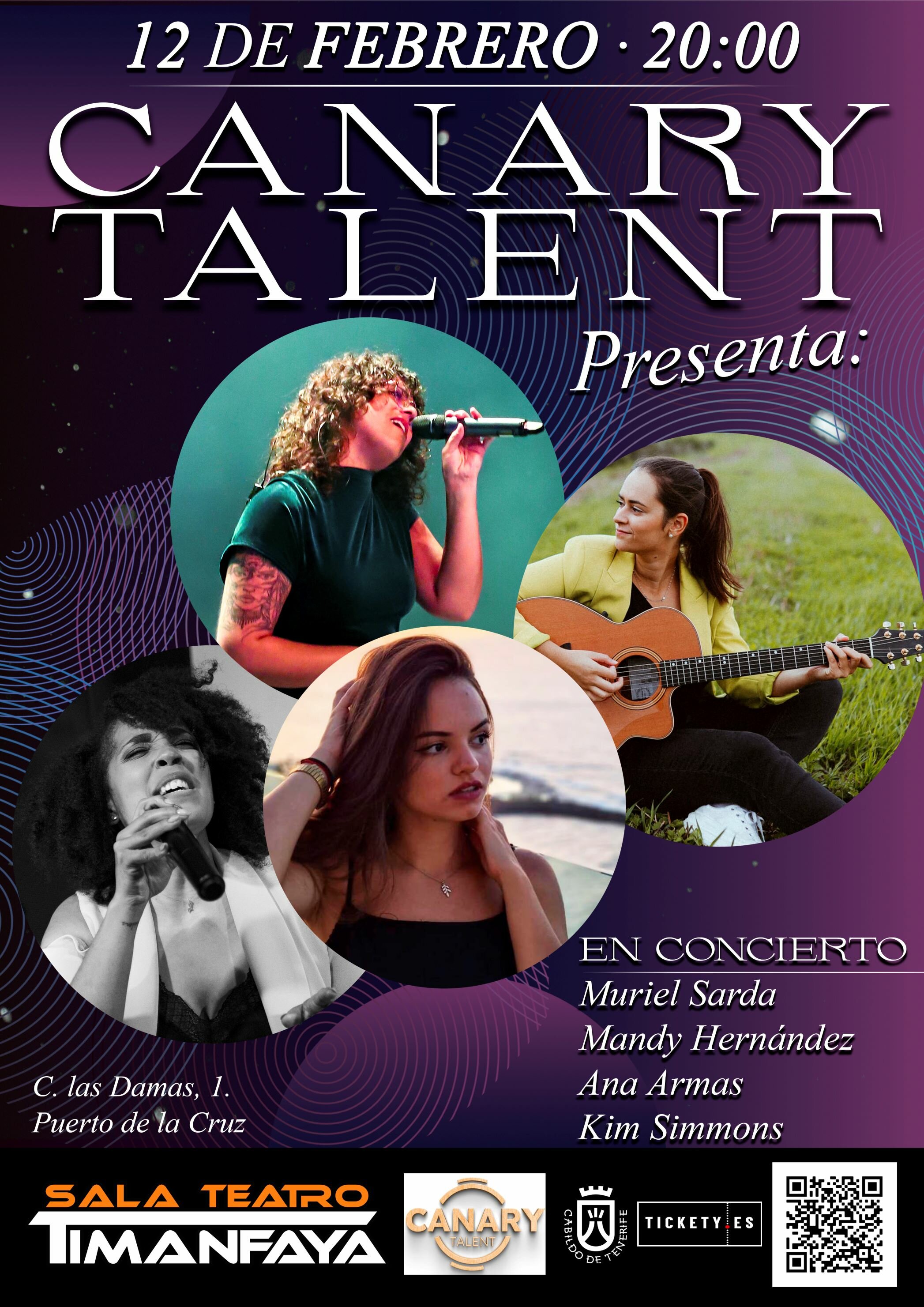 Canary Talent - Muriel Sarda, Mandy Hernández, Ana Armas y Kim Simmons ...