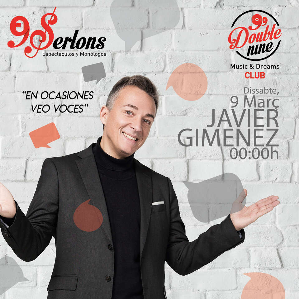 Javier Gimenez(Monólogo) en 9 Serlons en Barbera del Valles